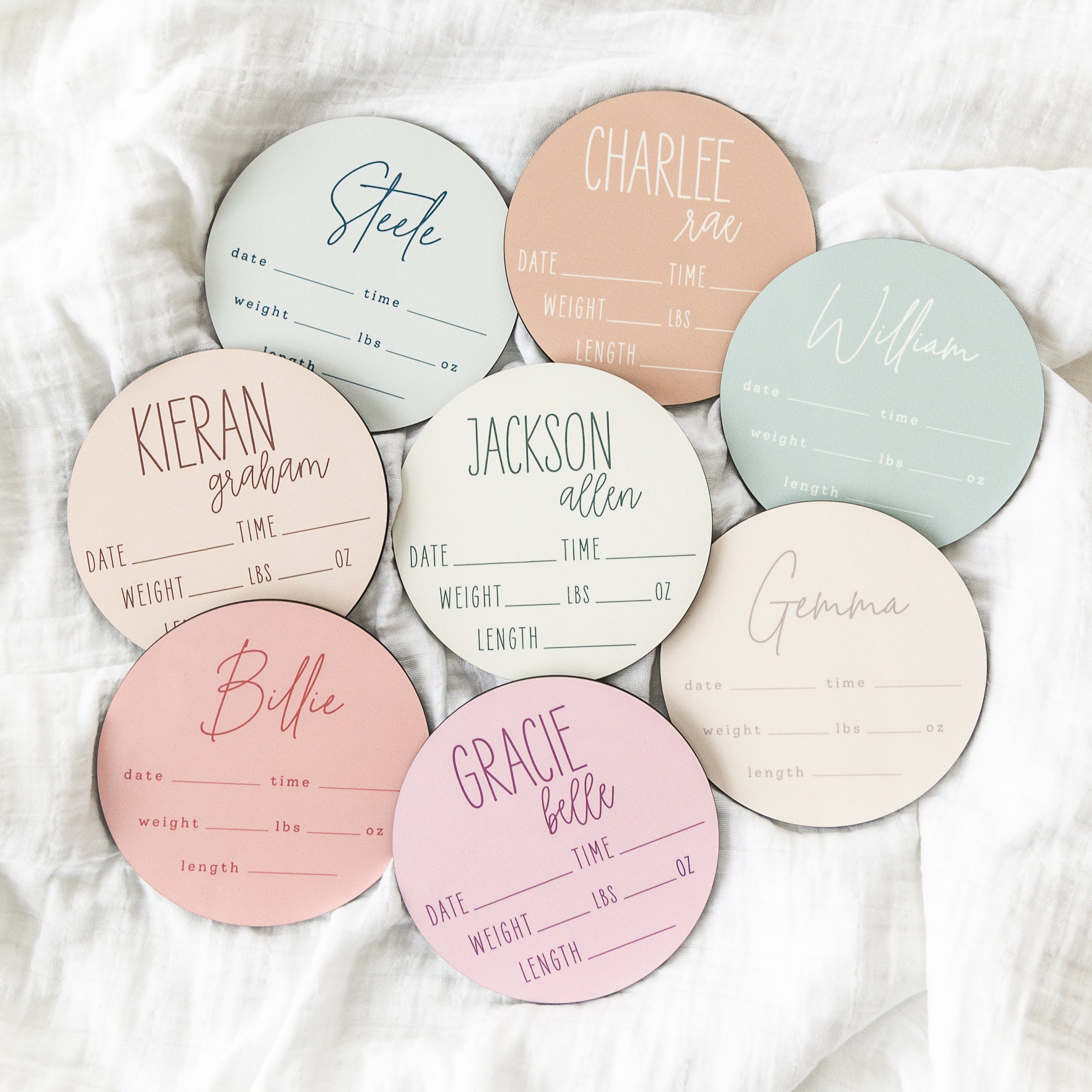 Baby Name Signs – Sugar House Baby